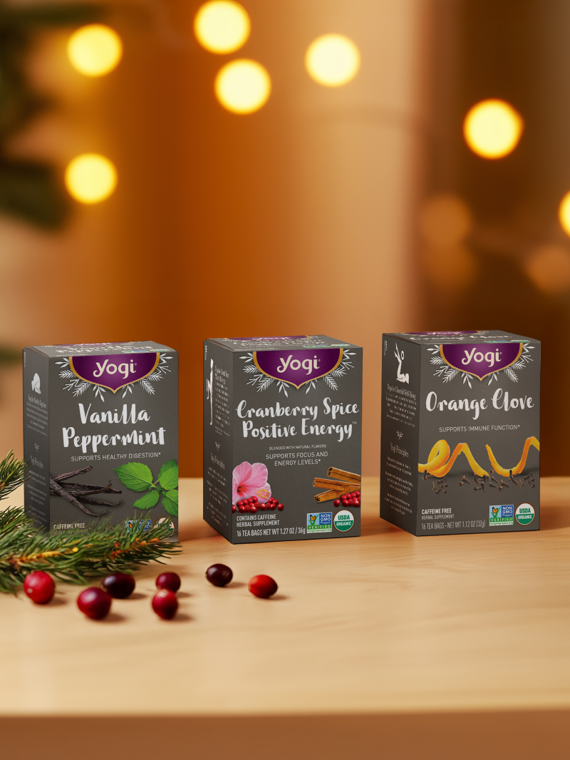 Cozy Up With Our Yogi Tea Holiday Bundle | 20% Off | Yogi Tea