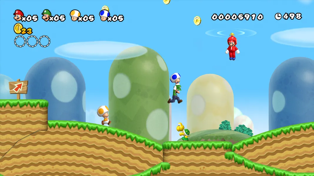 New Super Mario Bros. - Wii - New Super Mario Bros. Wii Nintendo ...
