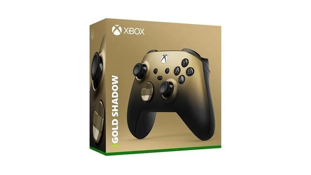 Controle Sem Fio Xbox – Gold Shadow – Edição Especial - Controle Sem ...
