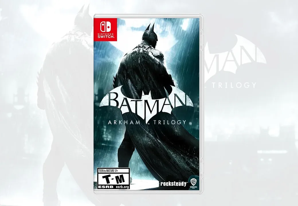 Batman Arkham Trilogy Switch - Físico - Batman Arkham Trilogy Switch ...