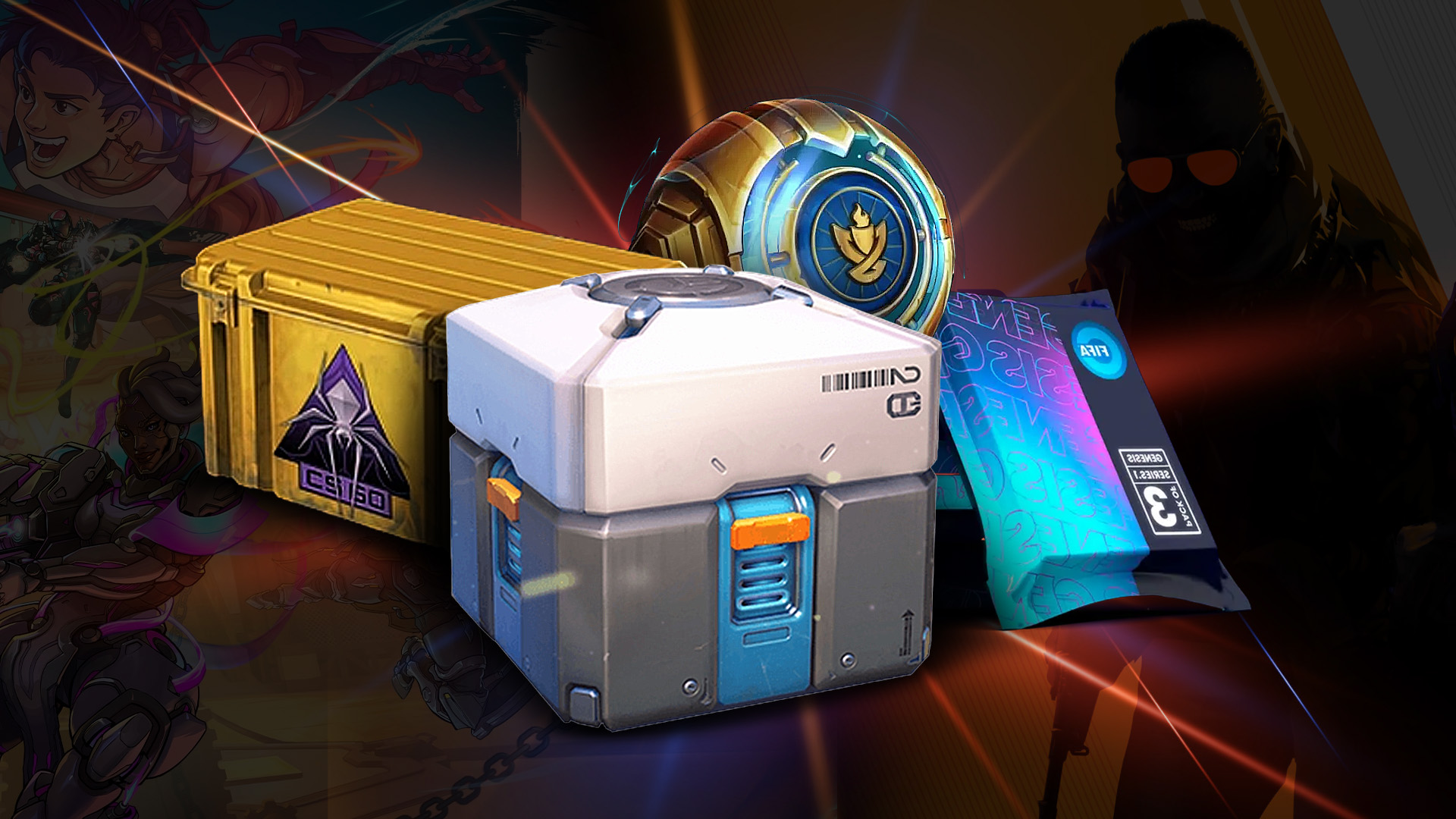 Loot boxes serão proibidas para menores de 18 anos