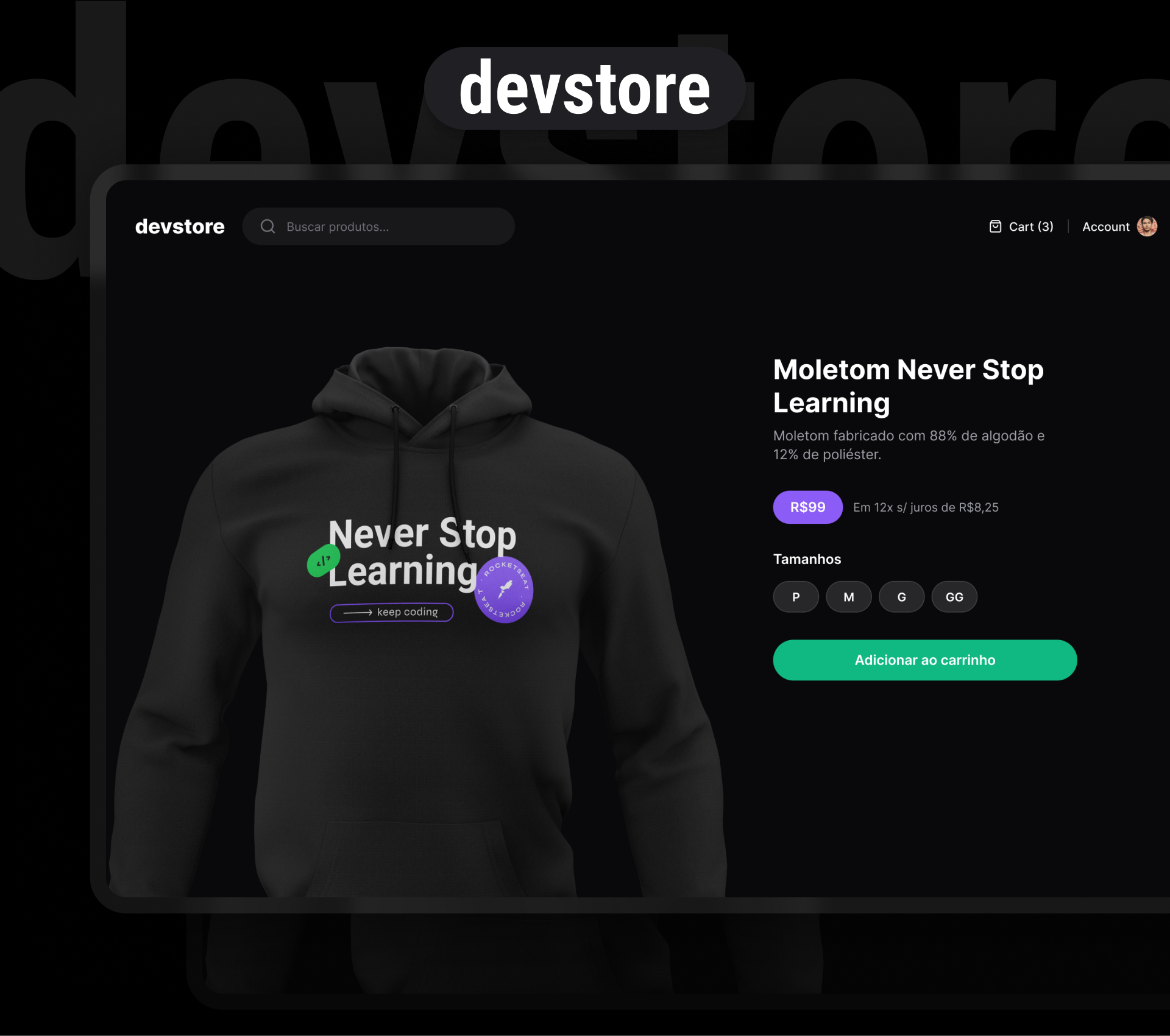 Devstore | Portfolio André Jr