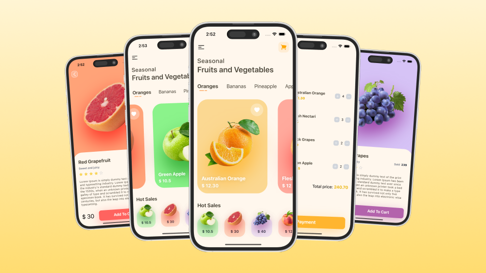 Fruit Shop App - Code with Nomi