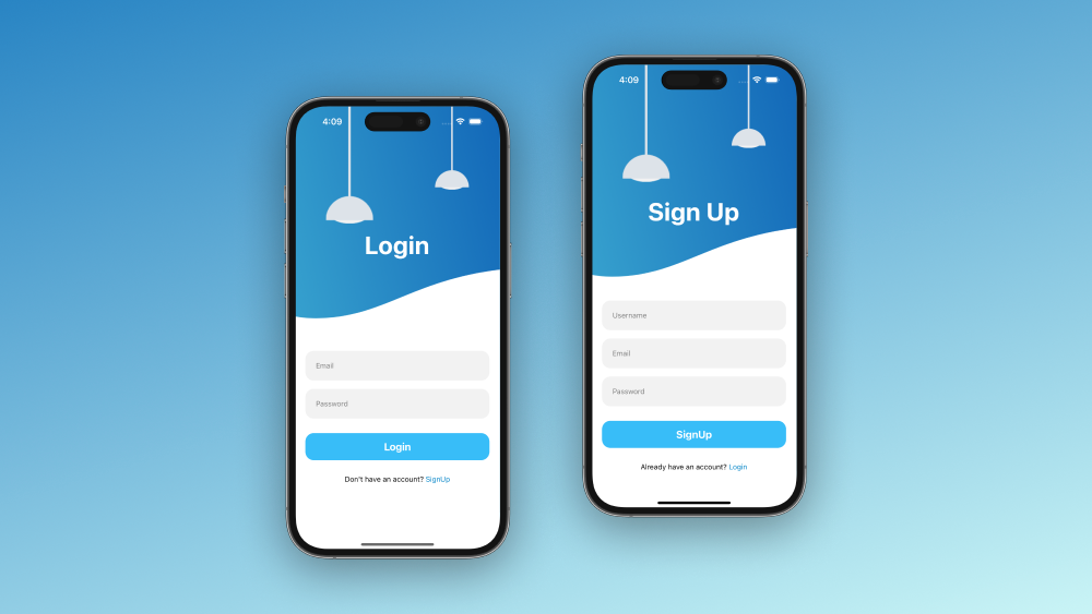Login & SignUp UI - Code with Nomi